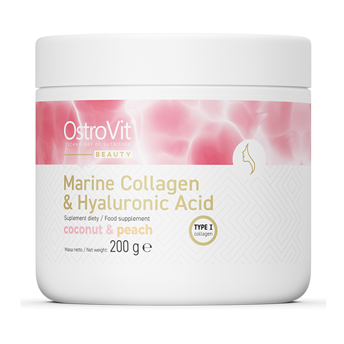 MARINE COLLAGEN + HYALURONIC ACID + VITAMIN C 200 g – Elit NUTRITION